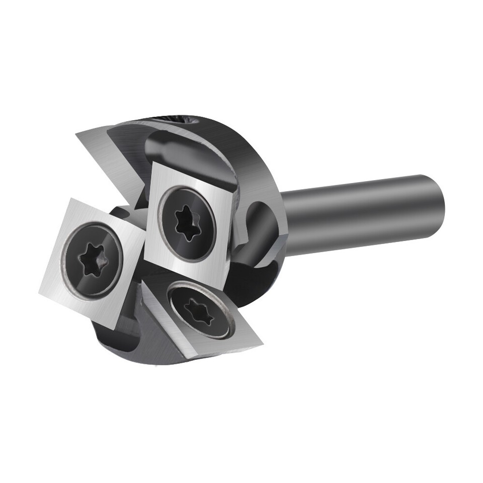 CNC Spoilboard Surfacing Router Bit 1/4Shank Slab Flattening Wood ...