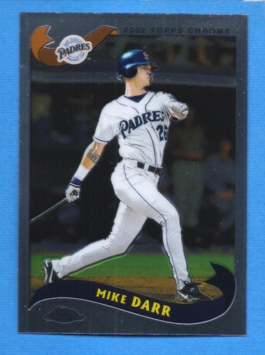 2002 Topps Chrome #549 Mike Darr Padres | eBay