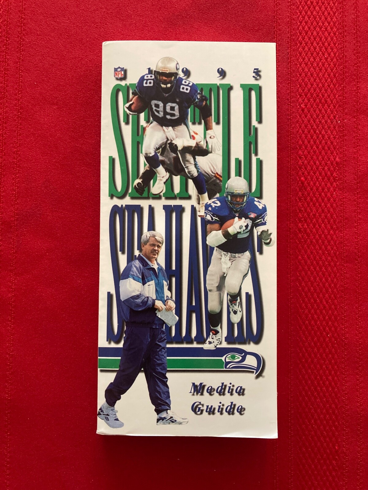 1995 NFL Seattle Seahawks media guide / Blades / Kennedy / Mirer ...