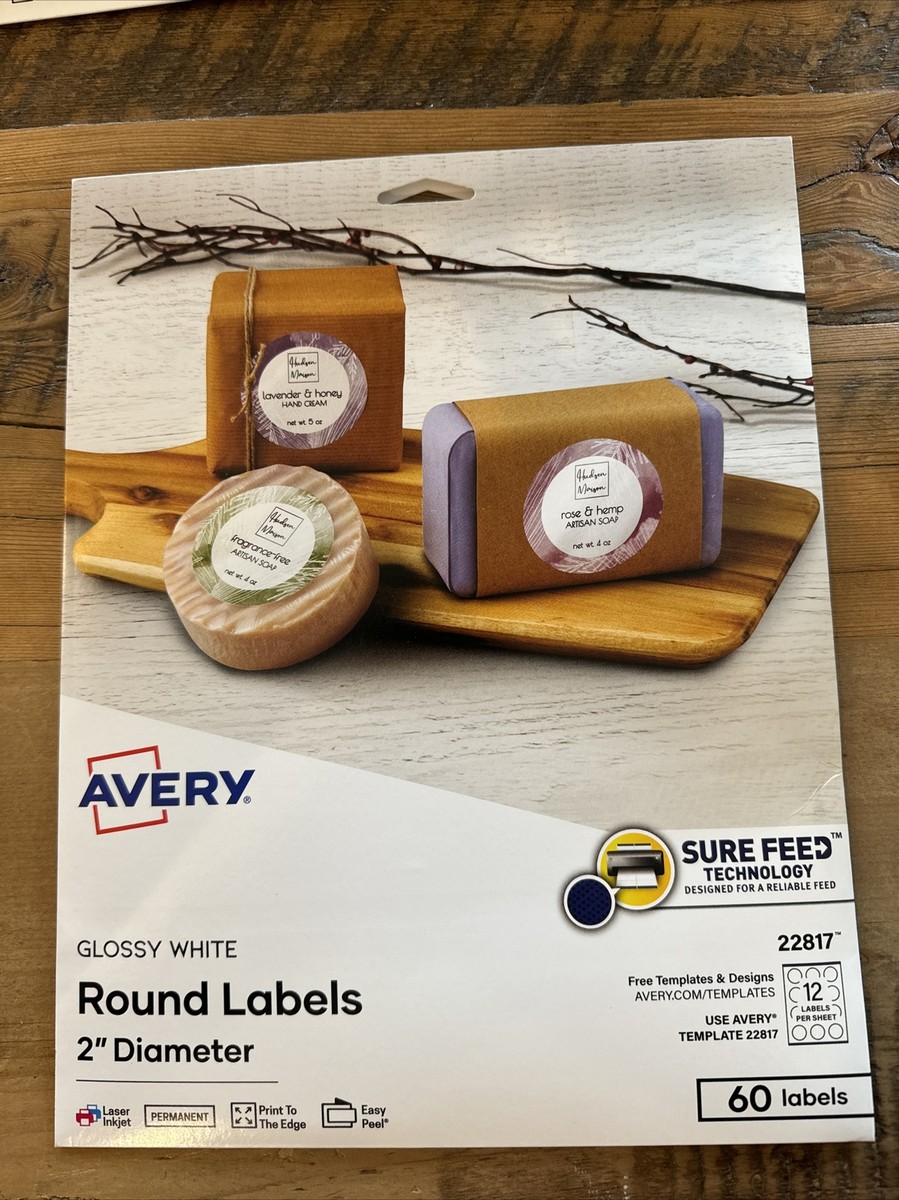 Avery Round Labels Printable Label Templates | Browse Free Label