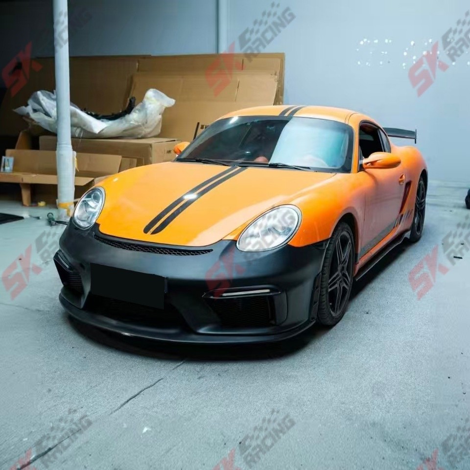 Front Bumper Body kits Fits For Porsche 987 2005-12 Boxster Cayman ...