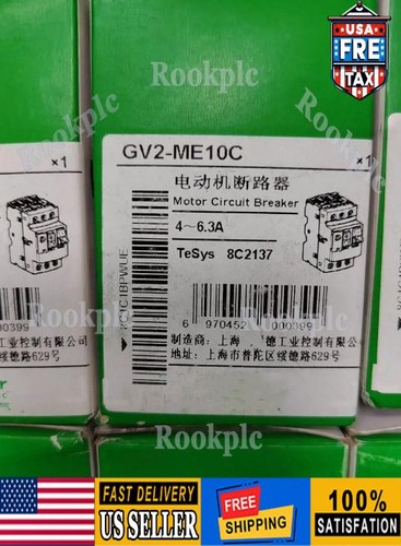 1PC New GV2-ME10C Telemecanique Motor Circuit Breaker 4-6.3 Amp ...