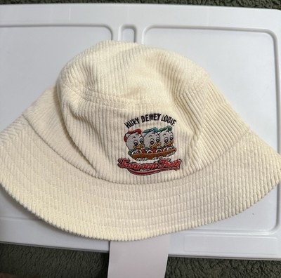 Disney Tokyo Bucket Hat Huey Dewey Louie Embroidered Cap Disneyland ...