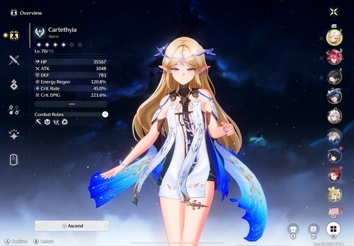 Wuthering Waves [NA] UL50 Cartethyia S1, Ciaconna , Brant And Carlotta ...