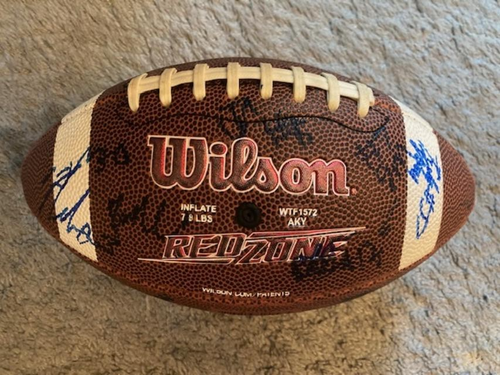 2025 INDIANA HOOSIERS team signed autograph football BIG 10 CHAMPS ...