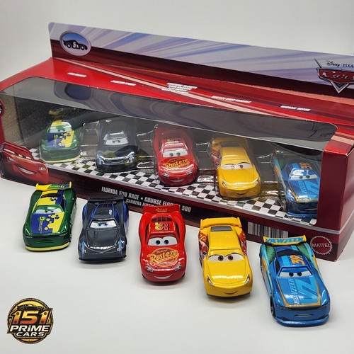 Florida 500 Race Disney Pixar Cars 5 Pack Michael Rotor Eric Braker ...