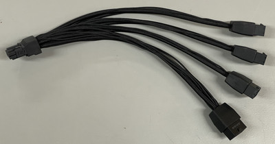 Authentic Nvidia RTX 5090/80 Adapter - 4x 8-pin PCIe to 16-pin 12VHPWR ...