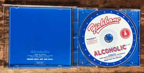 Fishbone Alcoholic CD Single from Chim Chim's Bad Ass Revenge DJ PROMO ...