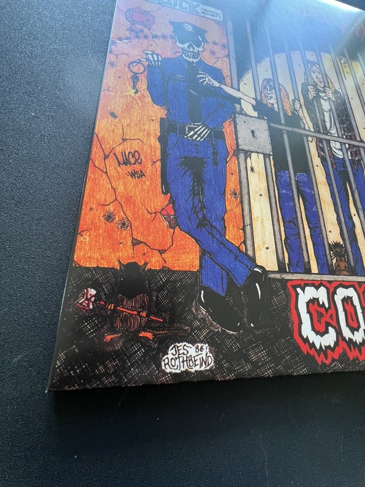 Cryptic Slaughter - Convicted Vinyl Record LP (Black Ice with Splatter ...