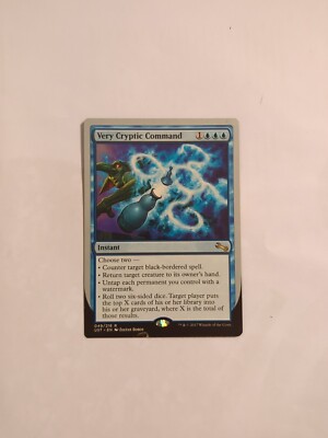MISPRINT | MISCUT MtG Very Cryptic Command 049/216 Unstable UNS NM | eBay
