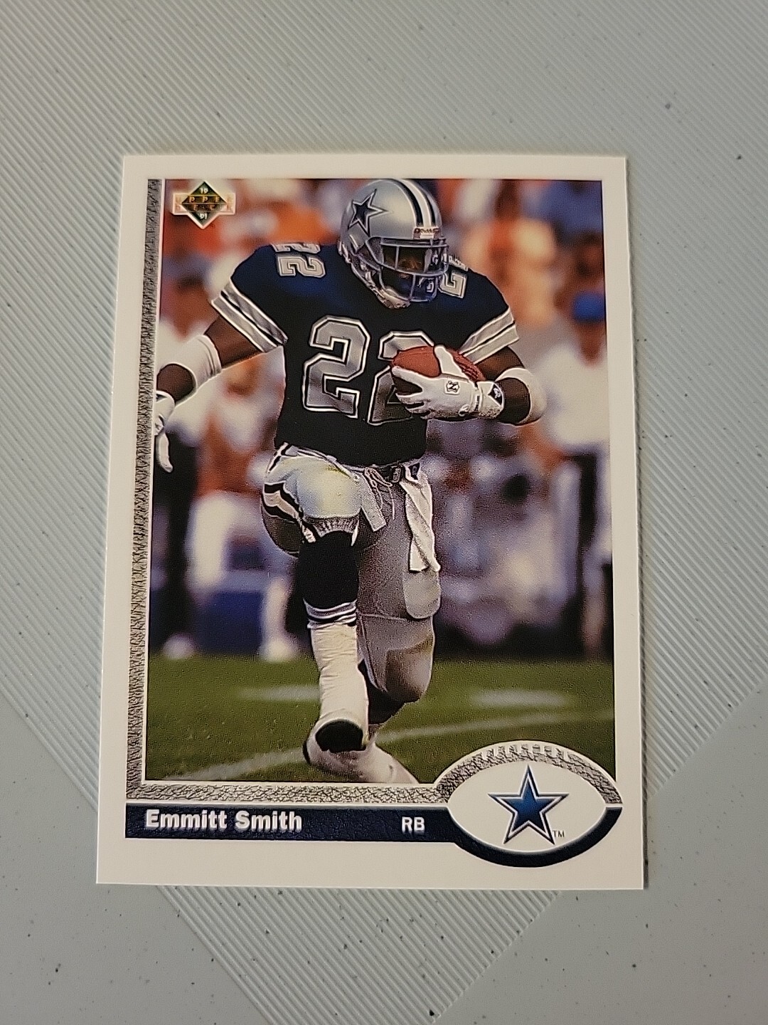 1991 Upper Deck Football Card #172 Emmitt Smith Dallas Cowboys D6 | eBay