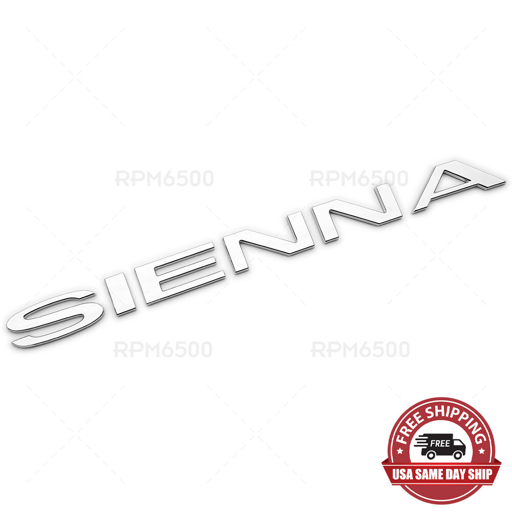 2021+ Toyota Sienna Van Rear Liftgate Nameplate Letter Logo Emblem ...