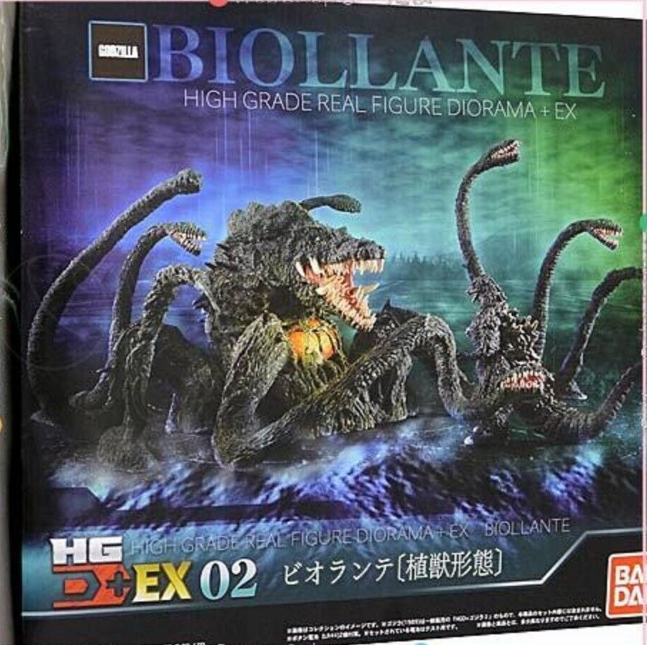 HGD+EX 02 HIGH GRADE REAL FIGURE DIORAMA BIOLLANTE Godzilla Monster Toy ...