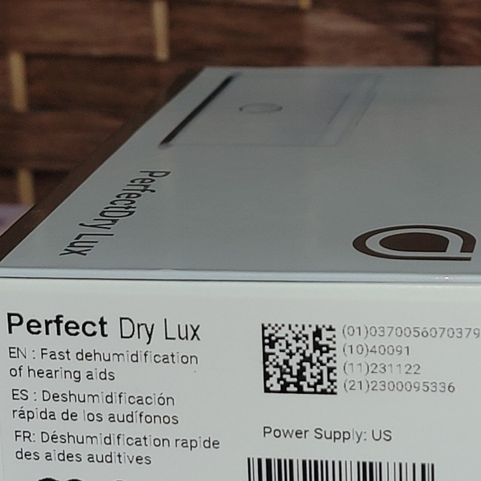 Perfect Dry Lux Hearing Aid 360 Degree UVC Dehumidification System NOB ...