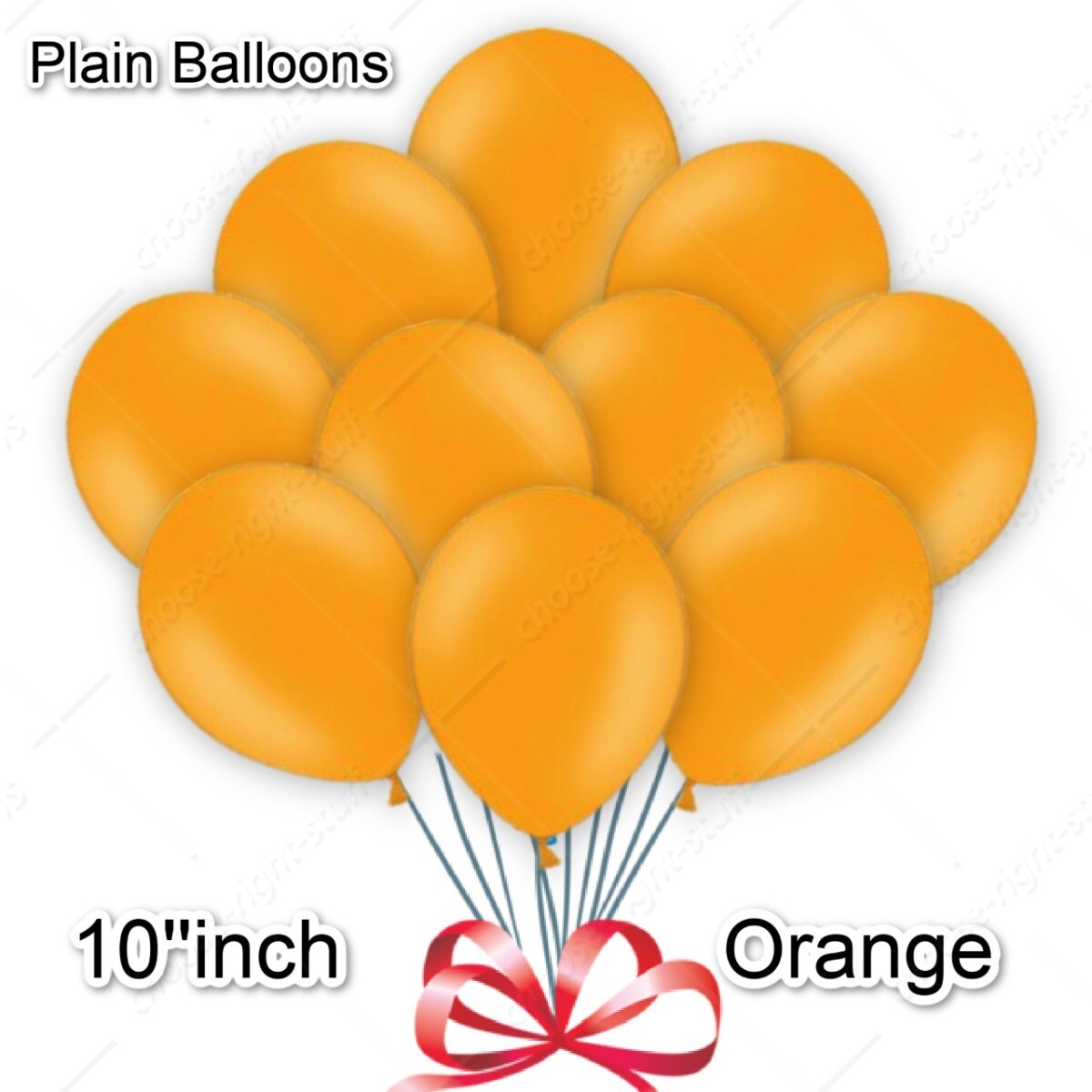 Orange Balloon Clip Art