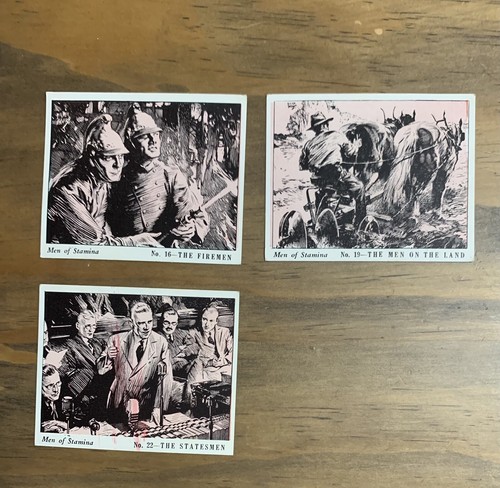 Men of Stamina Stamina Trousers Collectable Cards (3) | eBay Australia