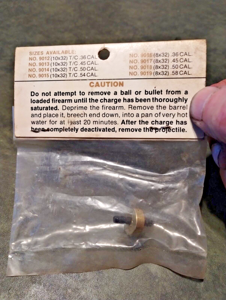 Thompson Center Ball Puller 58 Cal. 8x32 No. 9019 | eBay