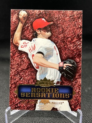 2007 Fleer Rookie Sensations#RS-CH Cole Hamels - Philadelphia Phillies ...
