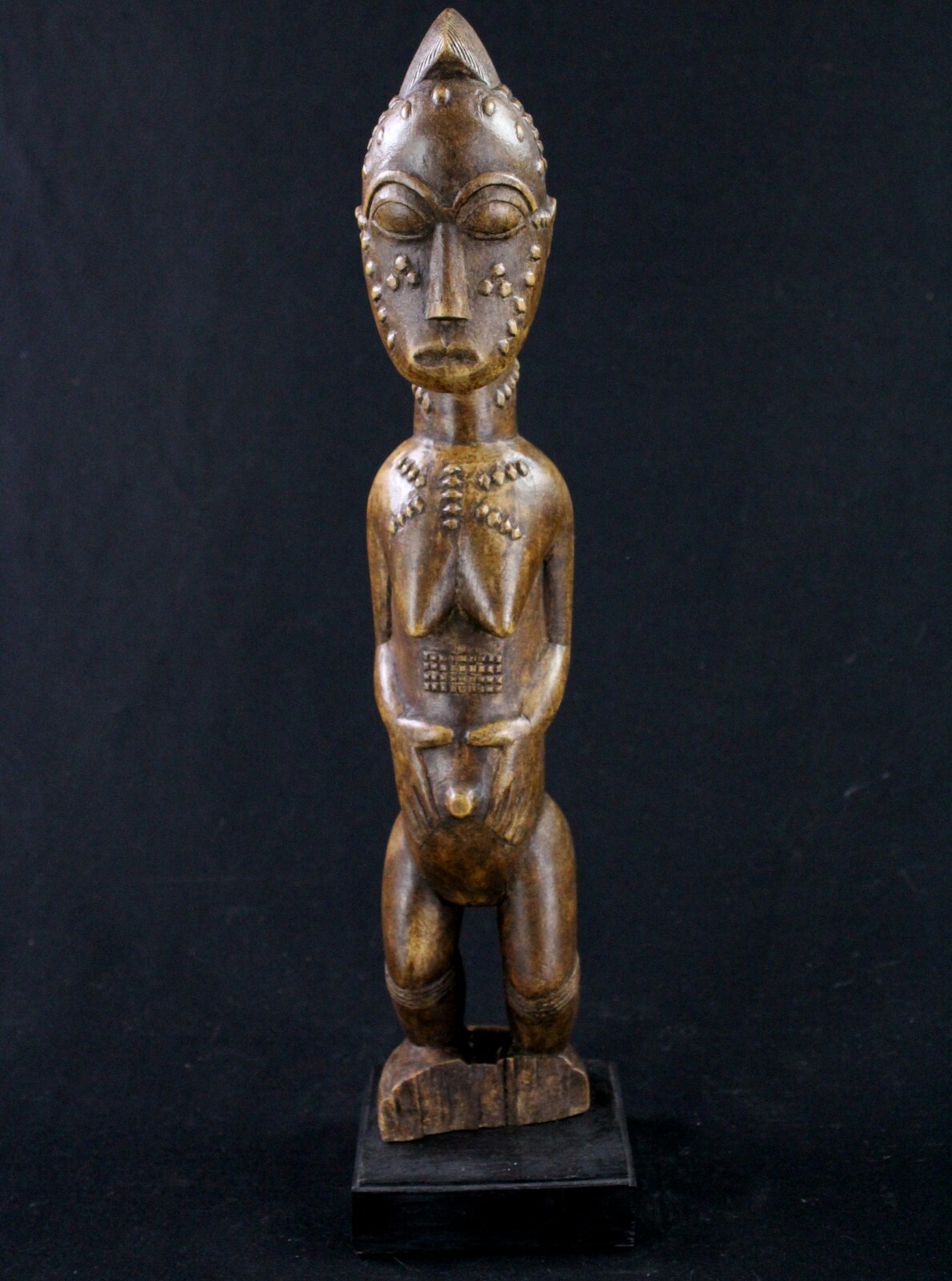 Art Africain African Baule Statue Blolo Bla - Epouse Mystique Baoulé ...