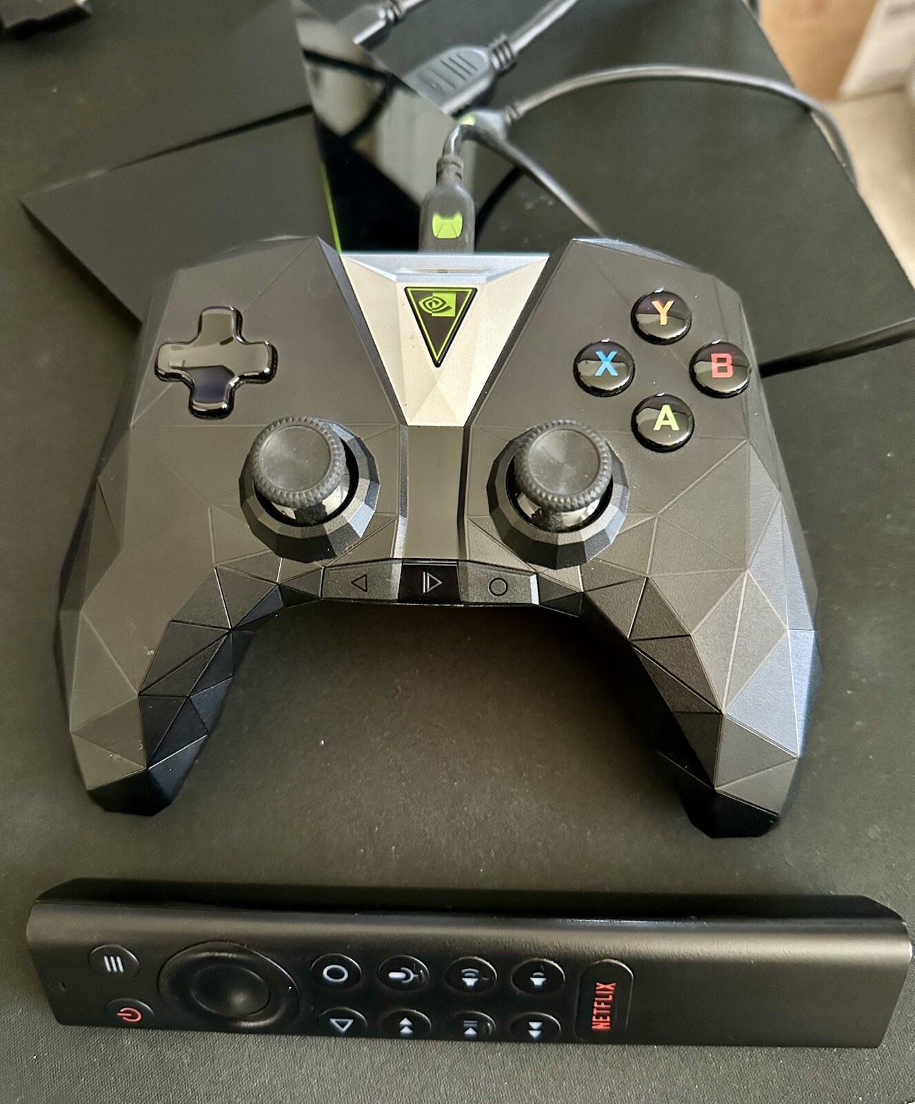 NVIDIA SHIELD TV Streaming Media Player with Remote and Game Controller