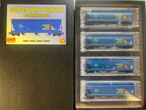 N Scale Micro-trains 983 00 199 Golden West Service Runner Pack ACF ...