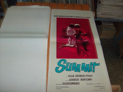 Summit Affiche Original 1968 Gian Maria Volonte' , Mireille Darc | eBay