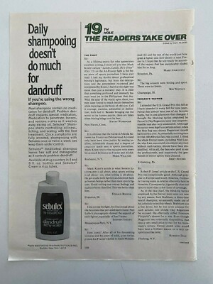 Sebulex Dandruff Itchy Scalp Shampoo Vintage 1974 Print Ad | eBay