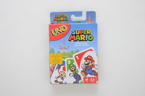 Super Mario Uno Card Game Mattel New in Box | eBay