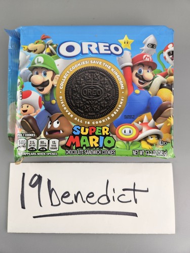 SEALED Super Mario x OREO Chocolate Sandwich Cookies, Limited Edition ...