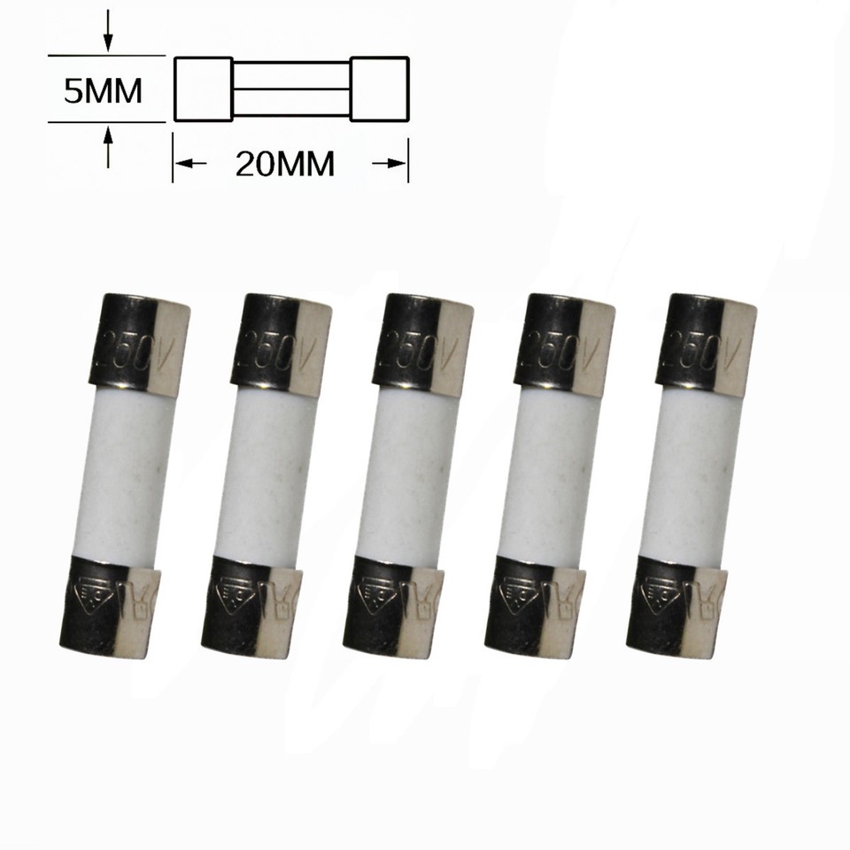 10Pcs 250V 30A F30AL250V 30 amp Fast Blow Acting Quick Ceramic Fuses ...