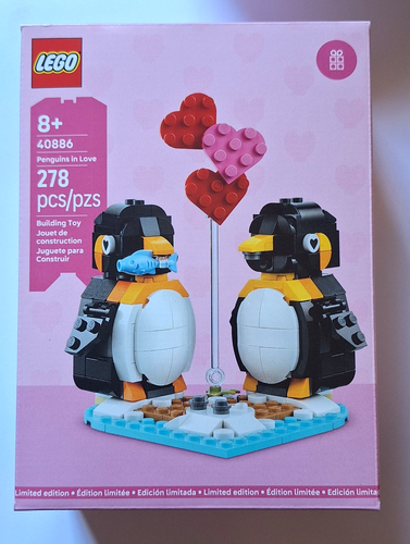 LEGO 40886 PENGUINS IN LOVE limited edition gwp Valentines Day Seasonal ...