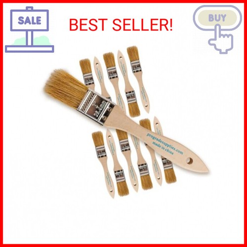 Pro Grade - Chip Paint Brushes - 12 Ea 1 Inch Chip Paint Brush | eBay