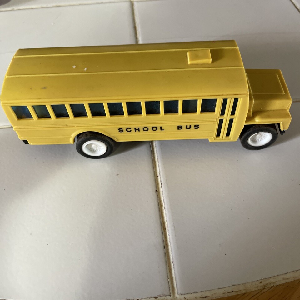 American plastic toys school bus | eBay