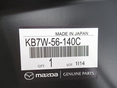 Genuine OEM Mazda KB7W-56-140C Driver LH Front Fender Liner Shield 2017 ...