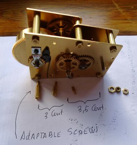 Clock Platform Escapement and machine NEW OLD STOCK of 60, | eBay