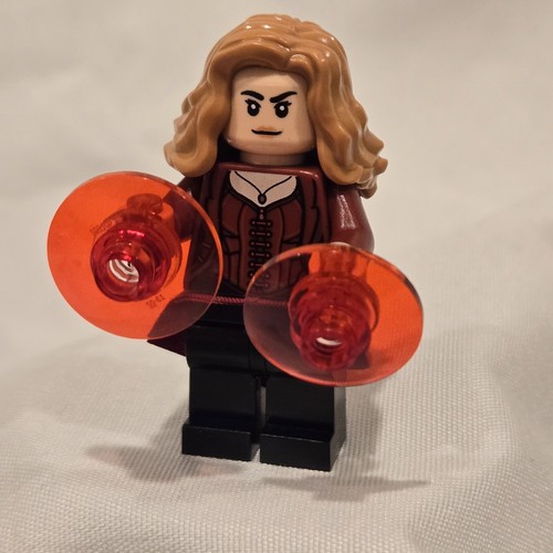 LEGO Marvel The Scarlet Witch Minifigure sh897 Wanda from 76266 76269 ...