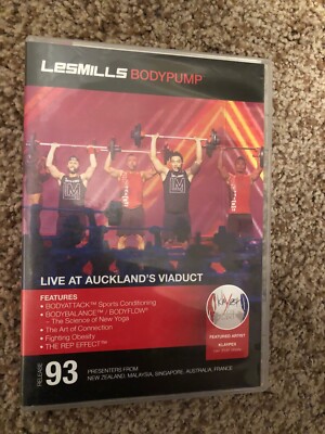 Les Mills BODYPUMP 93 DVD, music, Notes body pump. Partial kit | eBay