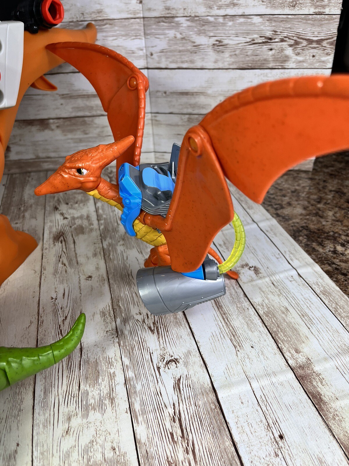 2010’ 11’ Fisher-Price Imaginext dino T-Rex triceratops pterodactyl ...