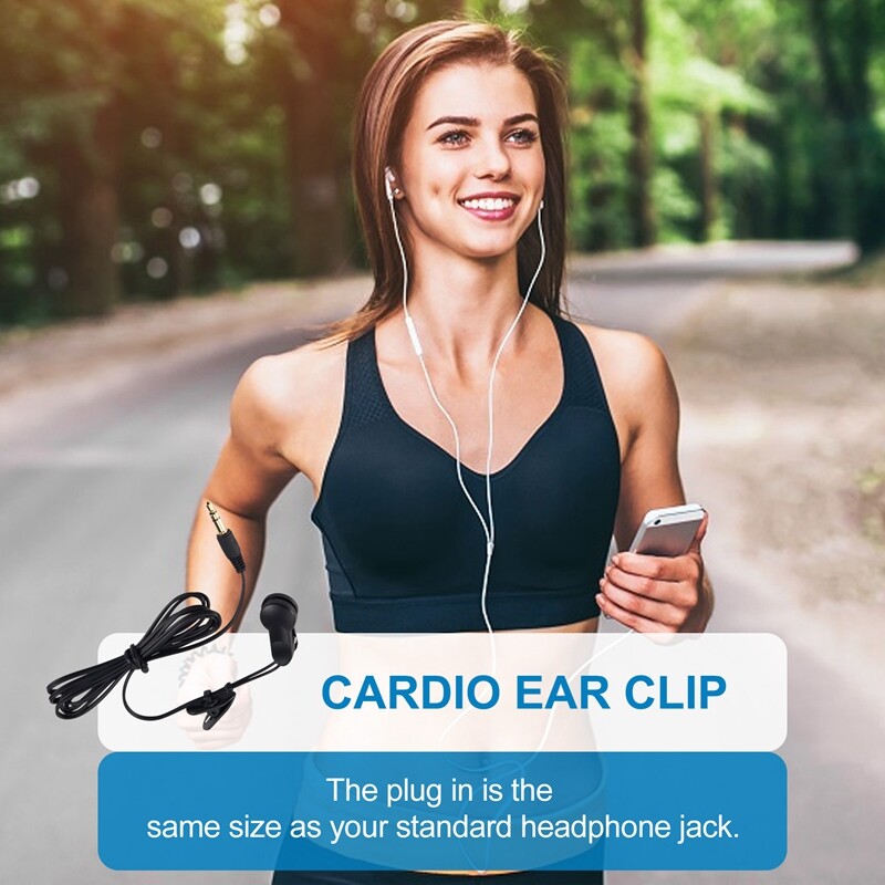 Cardio EAR CLIP Heart Rate Pulse Meter Sensor for Cardio Fitness4429 | eBay