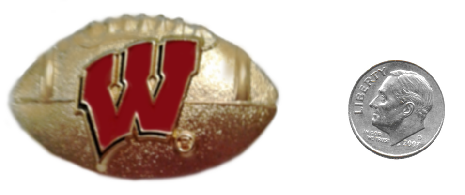 Wisconsin Badgers Pins RARE University of Wisconsin Football Team Pin ...