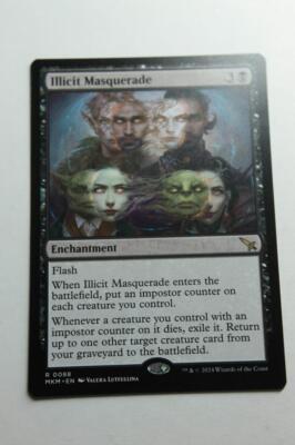 MTG Illicit Masquerade x1- -Murders at Karlov Manor-Near Mint | eBay