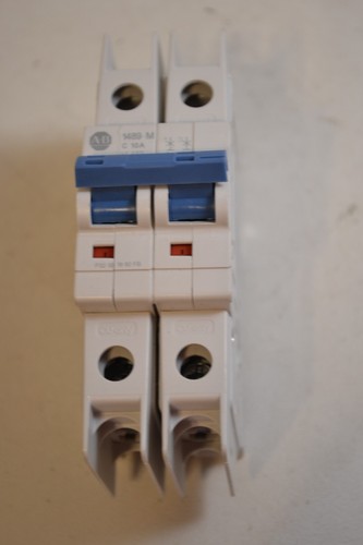 Allen Bradley 1489-M2C100 2 Pole 10 Amp Circuit Breaker Ser D | eBay