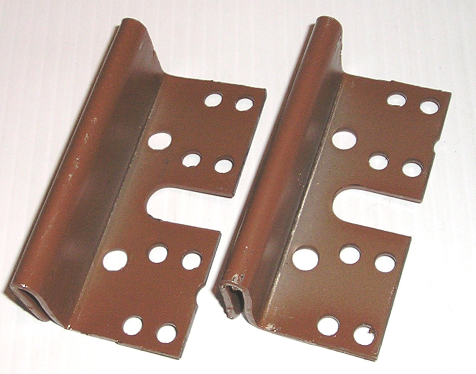 Bed Post Bracket (2 Pack) For 2 Hook Slot Bed Rail Plates 3-3/4" x 1-3/ ...