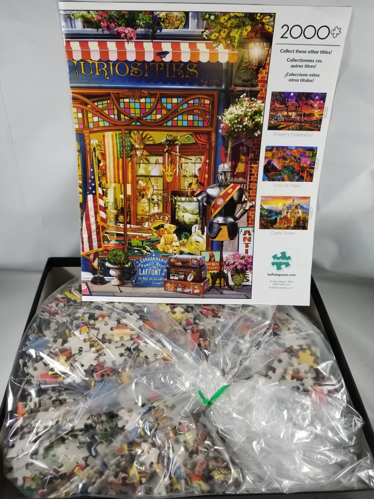 Buffalo Games Antiques & Curiosities Jigsaw Puzzle 2000 Piece Vintage ...