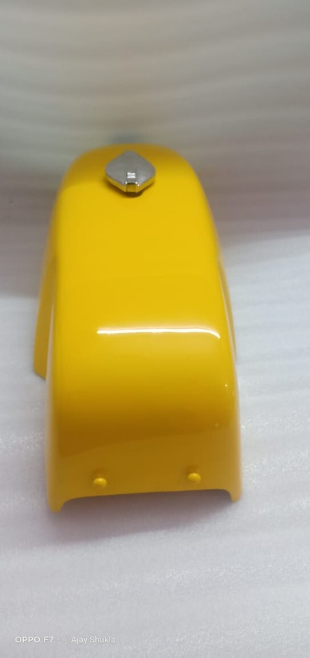 Norton Commando Dunstall Triton Norvil Cafe Racer Yellow Painted Steel ...