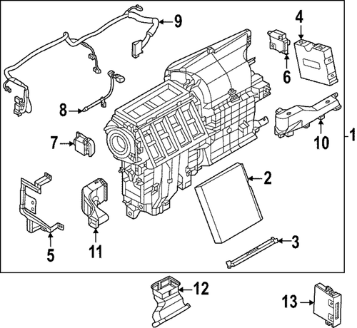 Genuine Nissan Air Filter 27277-5MP0A | eBay
