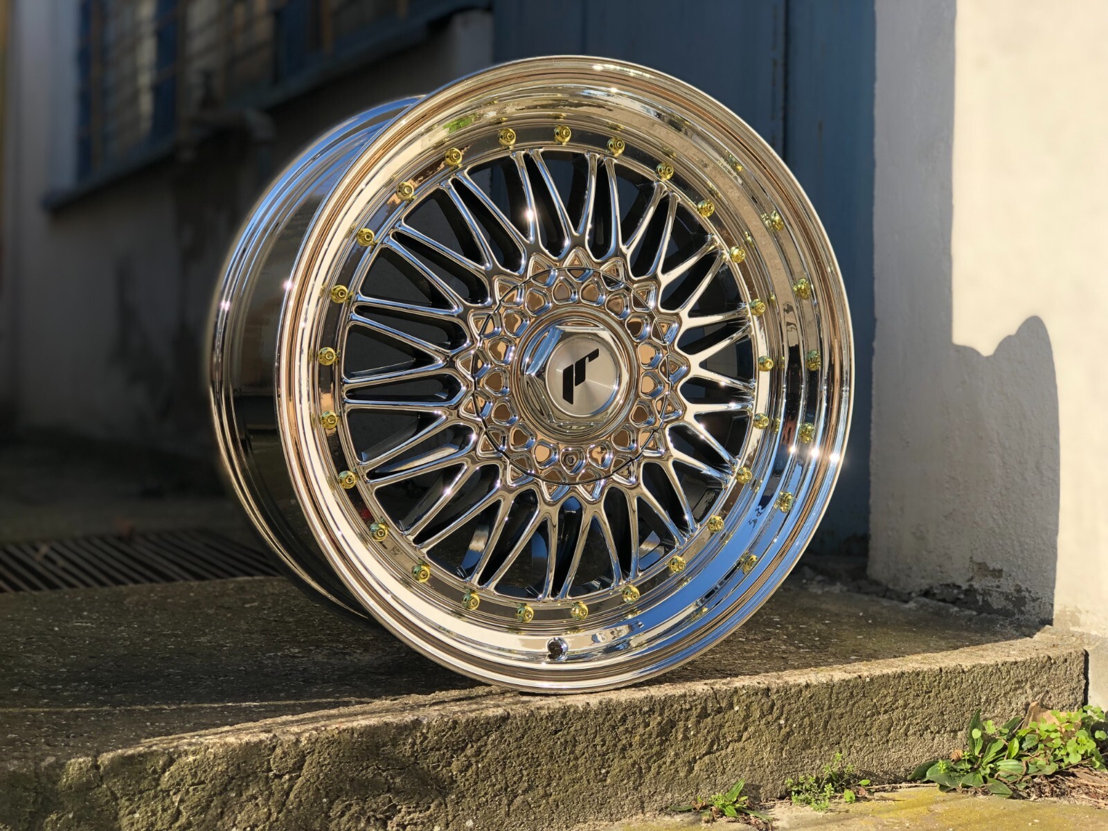 8j + 9j RETRO JR Wheels JR9 16 Zoll 4x100 VW Golf 1 2 3 BMW E30 Audi 80 ...