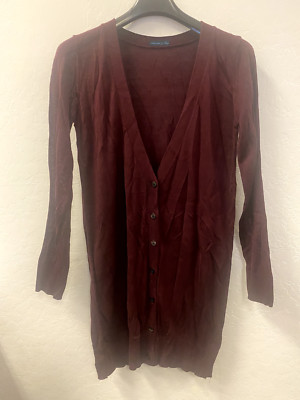 Alberdeem + Skye Women's Purple Button Up Cardigan size M | eBay