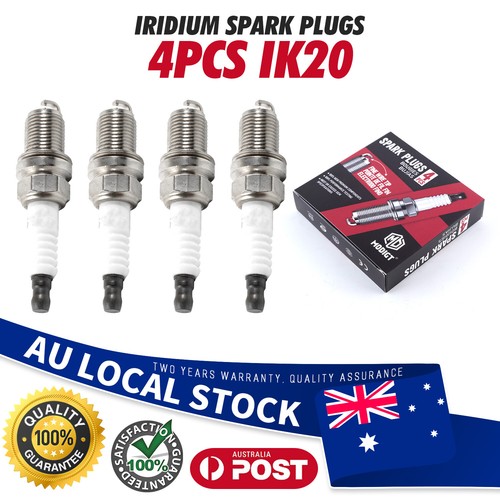 4x For DENSO IRIDIUM Spark Plugs IK20 for '00~'06 Toyota Estima - 2.4L ...