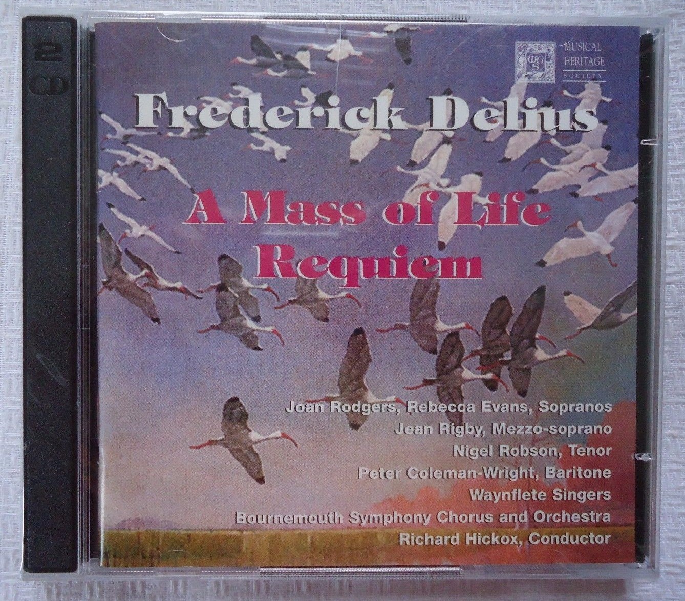 FREDERICK DELIUS A MASS OF LIFE REQUIEM MUSICAL HERITAGE SOCIETY CD ...